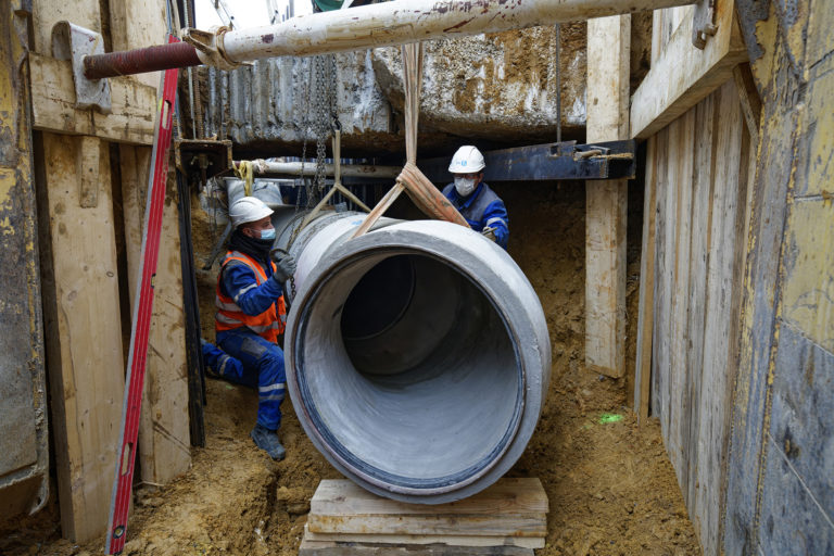 Baliser une zone à risque avec des barrières laser - SADE